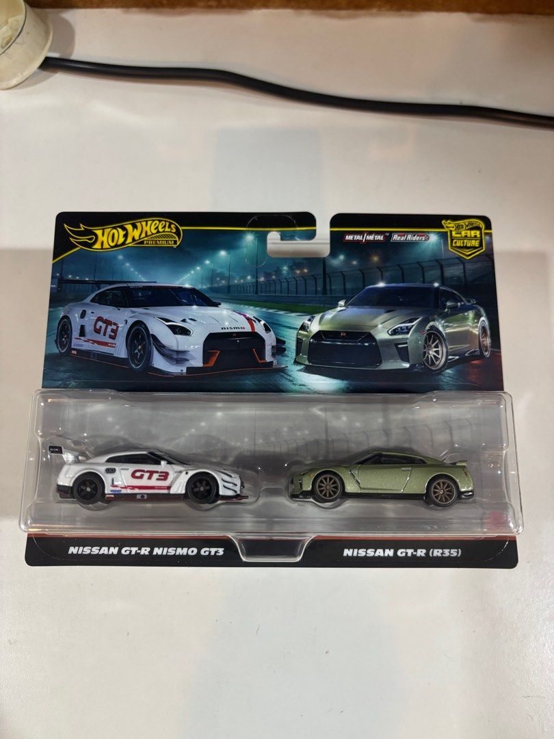 Hot Wheels Premium Car Culture Nissan GT-R Set, Hobbies & Toys, Toys ...
