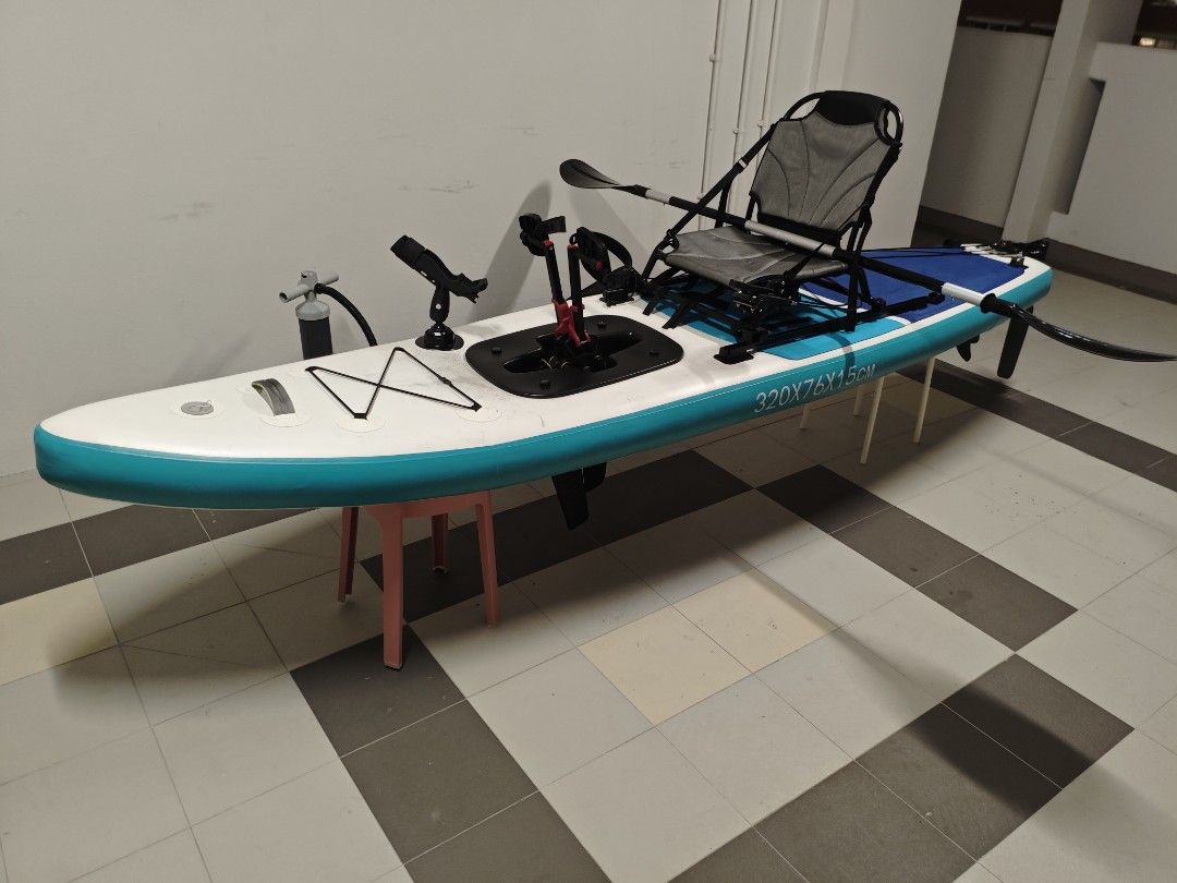 Inflatable pedal kayak inflatable paddle board inflatable kayak ...