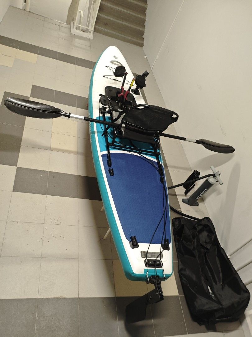 Inflatable pedal kayak inflatable paddle board inflatable kayak ...