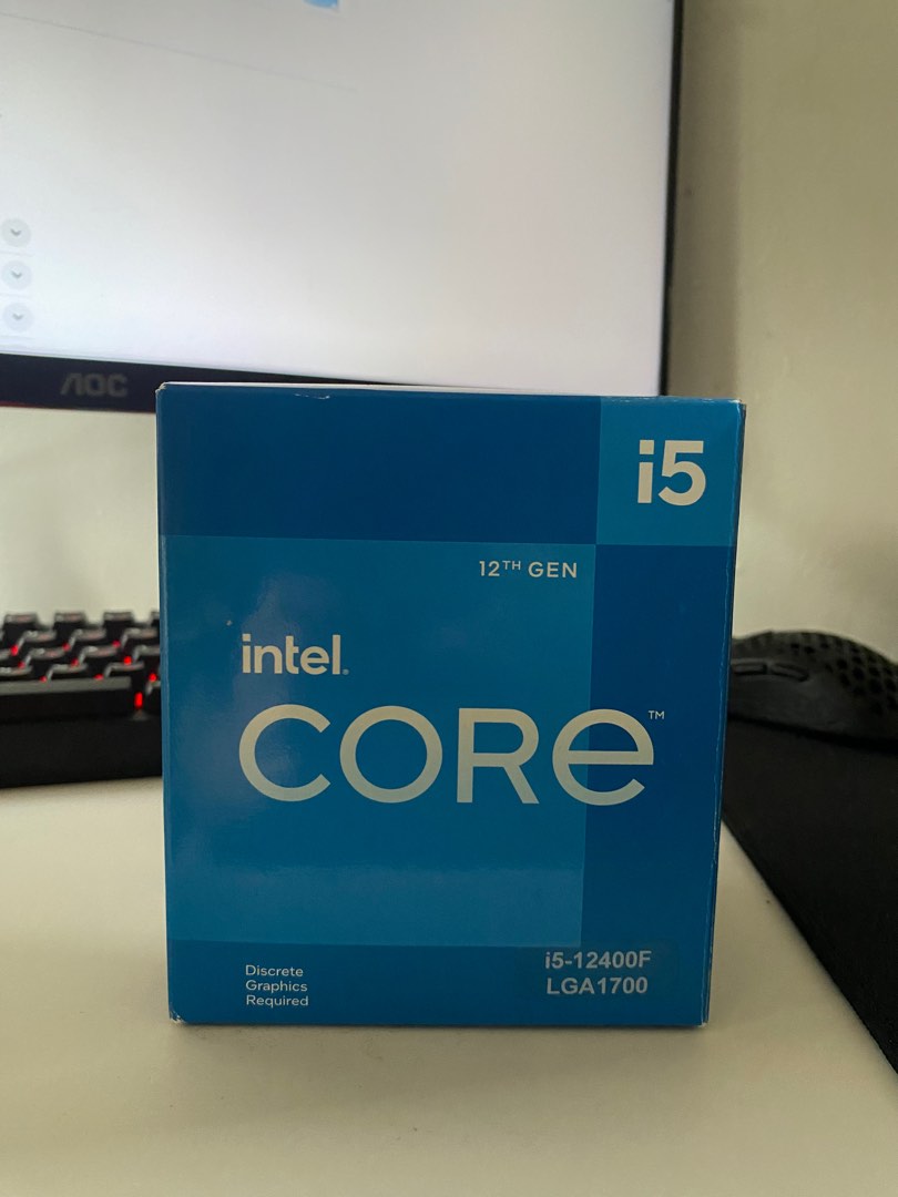 Intel Core i5-12400F LGA1700 CPU Stock Cooler, Computers & Tech, Parts ...