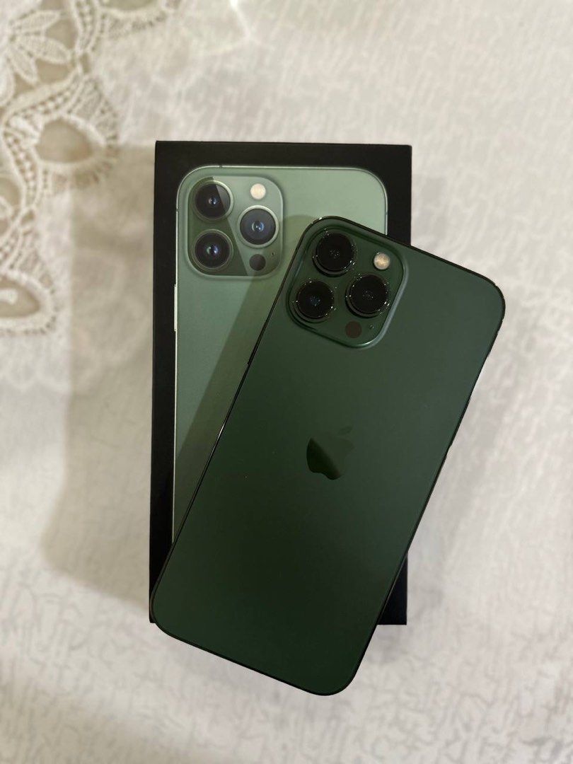 iPhone 13 Pro Max Green 128GB, Mobile Phones & Gadgets, Mobile Phones ...