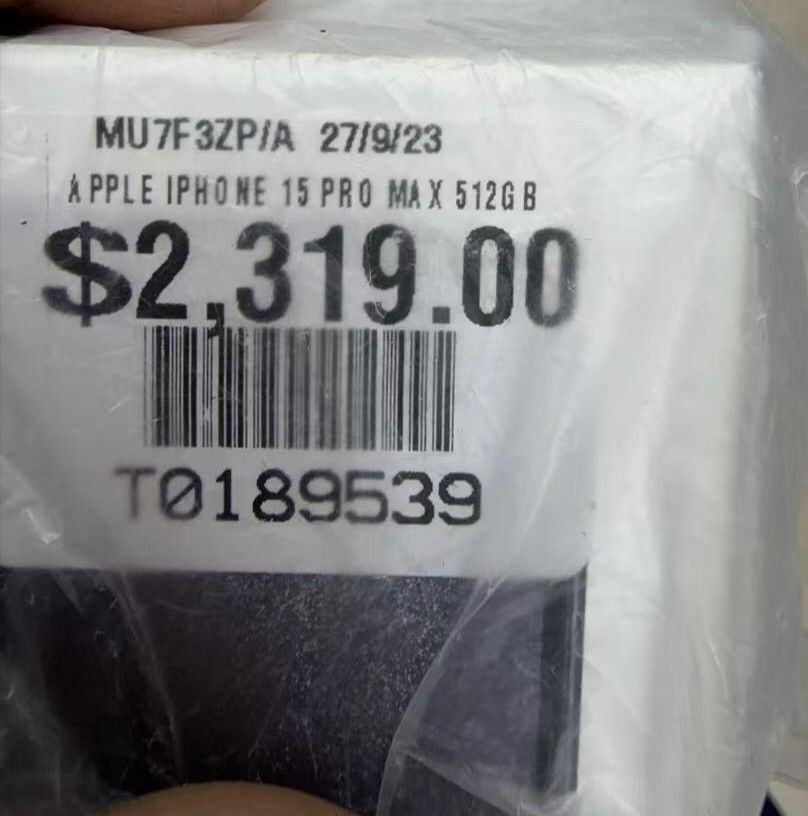 iPhone 15 Pro Max Black Titanium 512GB, Mobile Phones & Gadgets, Mobile ...