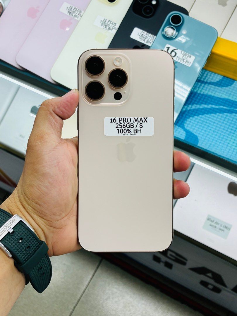 iPhone 16 Promax 256GB 100%BH SMARTLOCKED 99%smooth No issues, Mobile ...