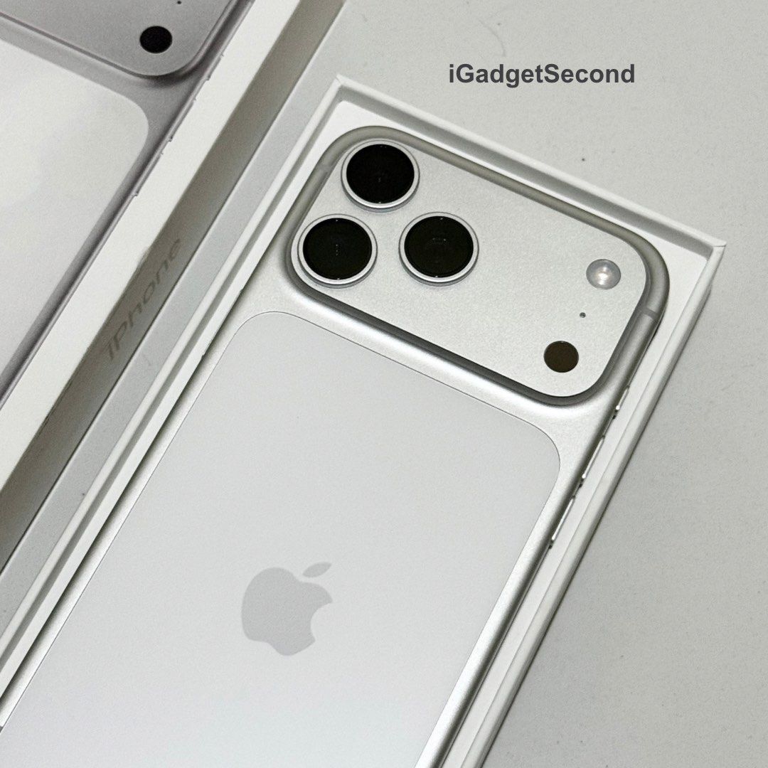 IPHONE 17 PRO MAX 256GB IBOX SILVER, Telepon Seluler & Tablet, iPhone ...