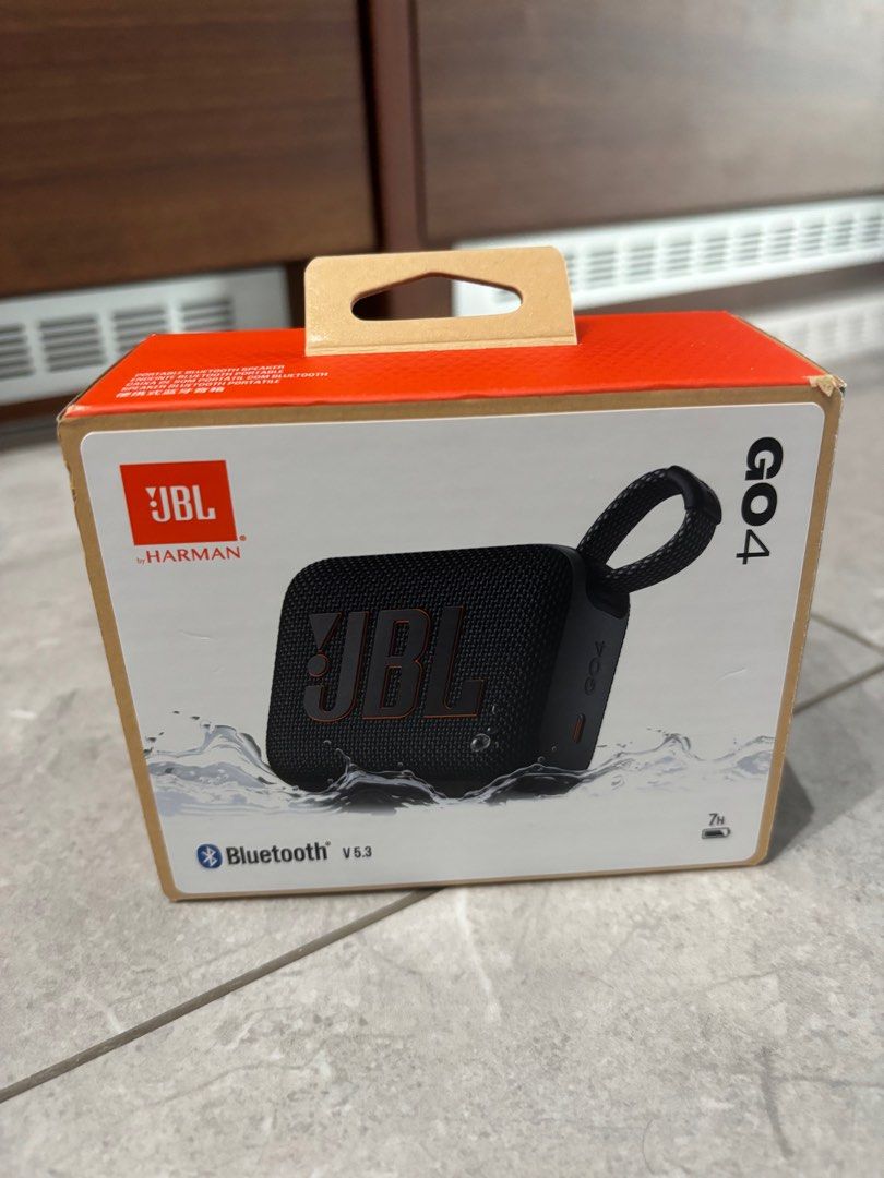 JBL GO4 Portable Bluetooth Speaker - Black, Audio, Soundbars, Speakers ...