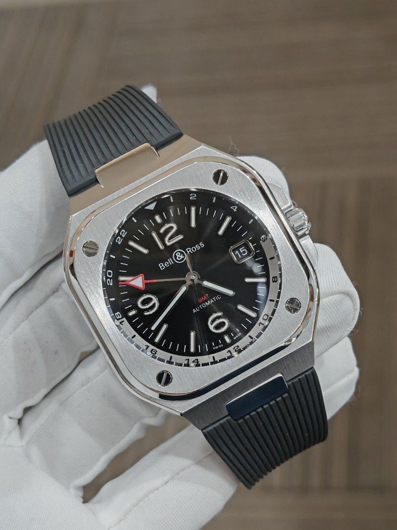 Johan BELL and ROSS 2023 BR05 Steel GMT, Luxury, Watches on Carousell