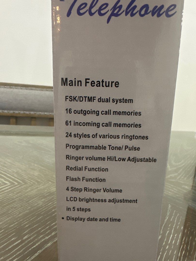 KX-T8009CID Caller ID Telephone, Computers & Tech, Office & Business ...