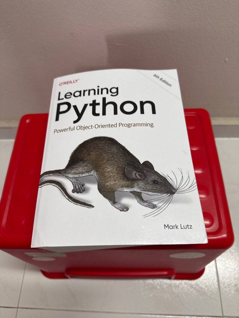 Learning Python 6th Edition by O'Reilly ( latest edition, Mar 2025 ...