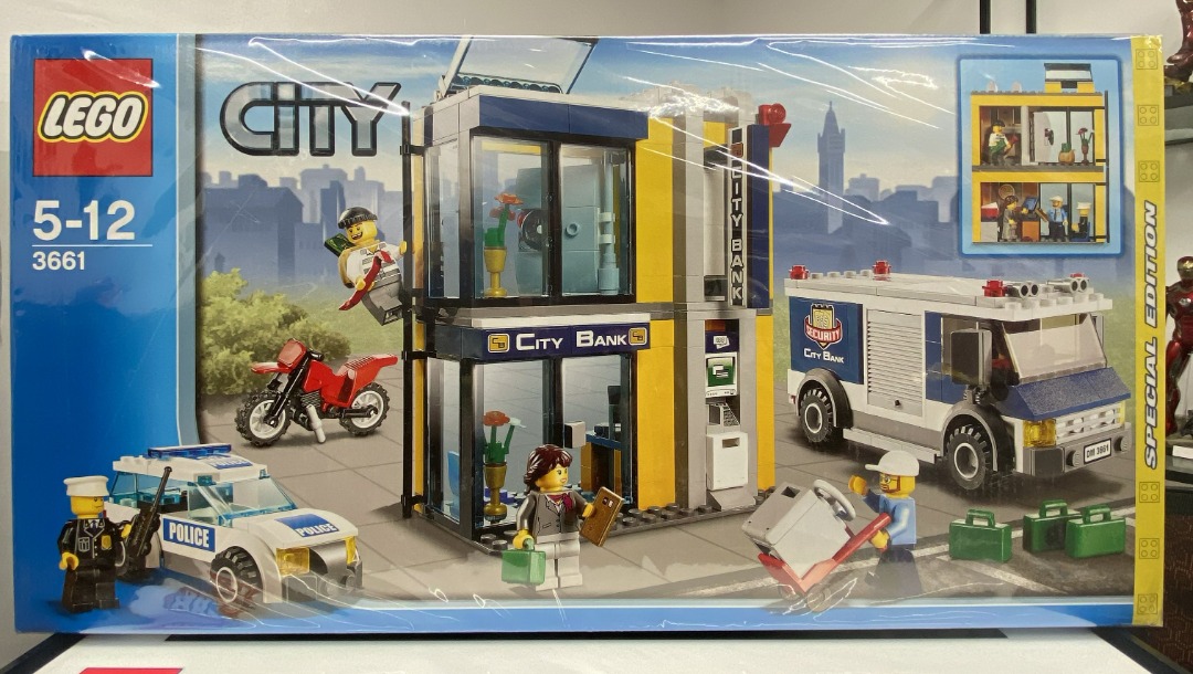 Lego City 3661 Bank & Money Transfer, Hobbies & Toys, Toys & Games on ...