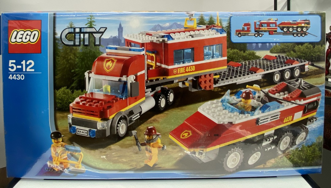 Lego City 4430 Fire Transporter, Hobbies & Toys, Toys & Games on Carousell