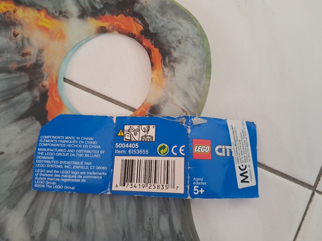 Lego City Volcano Playmat, Hobbies & Toys, Toys & Games on Carousell
