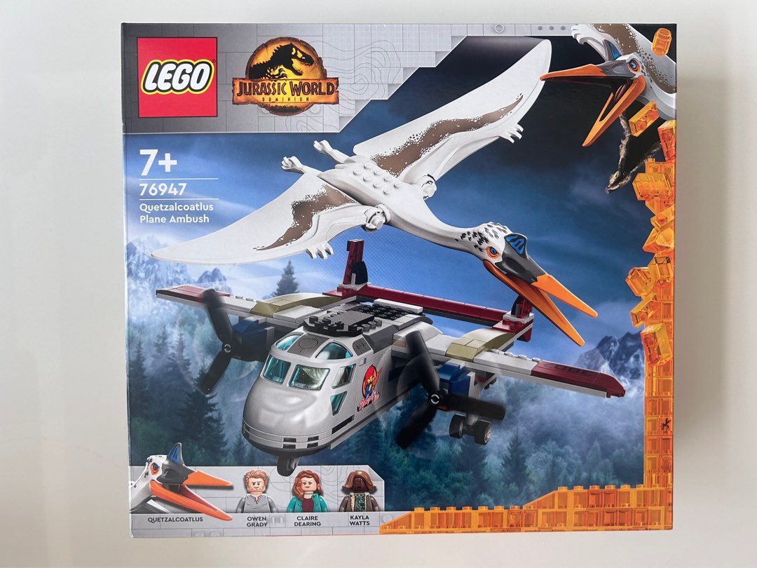 LEGO Jurassic World Quetzalcoatlus Plane Ambush 76947, Hobbies & Toys ...