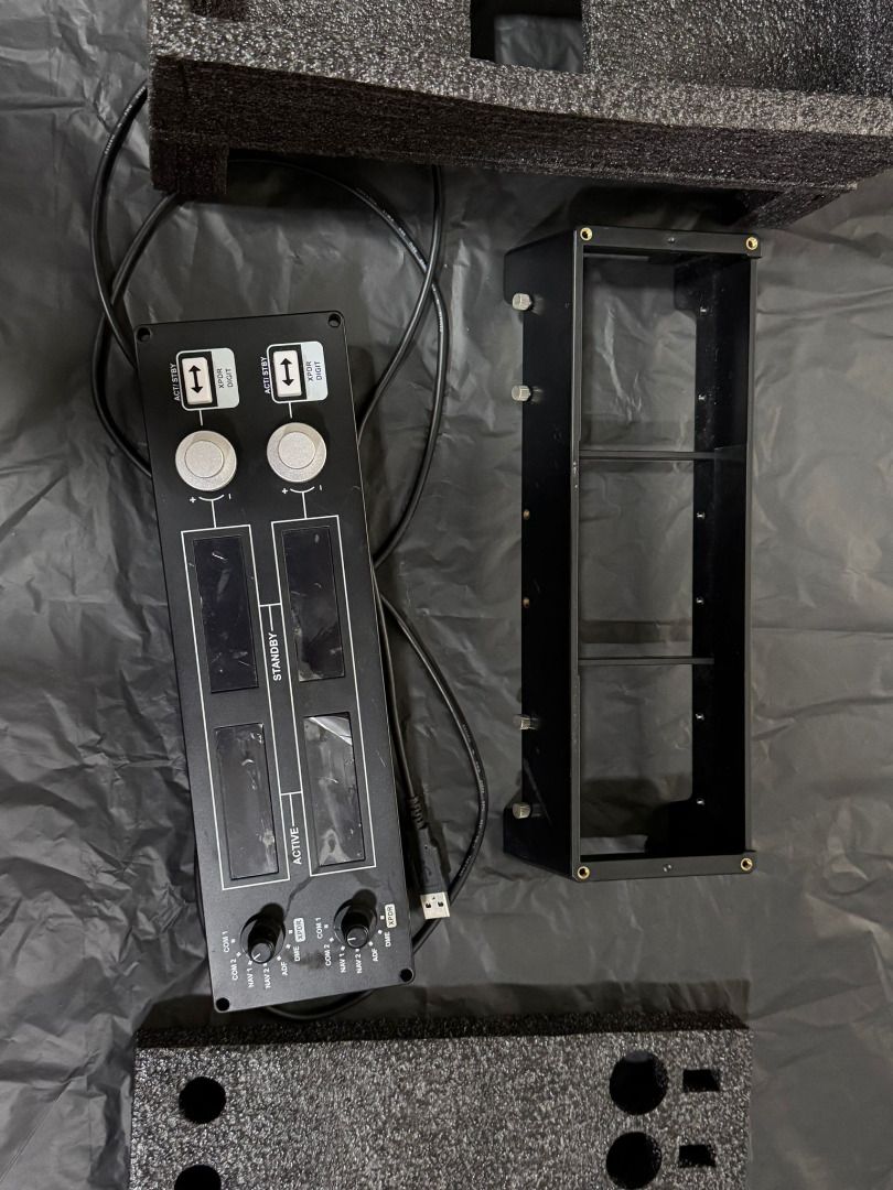 Logitech / Saitek Flight Radio Panel – Used, Fully Working Except 1 LED ...