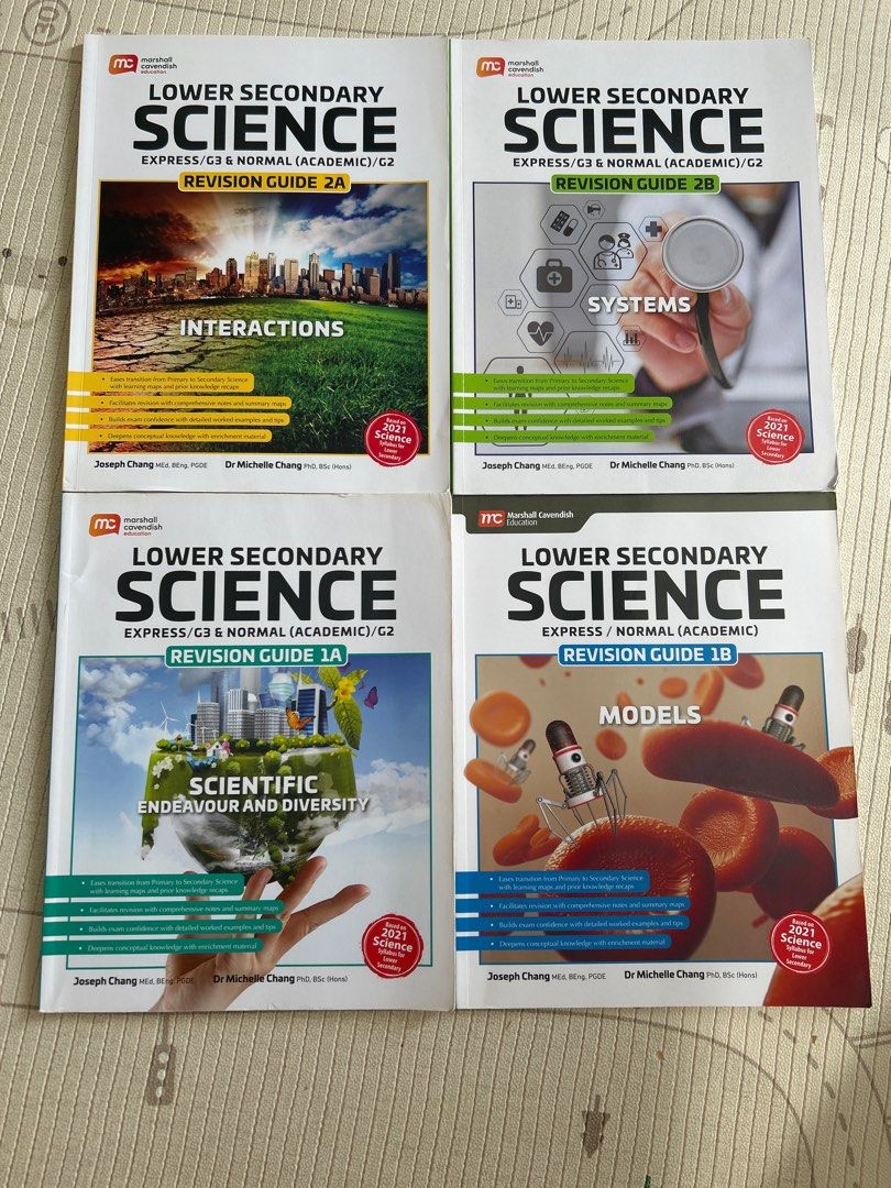 Lower Secondary Science Revision Guides (2A, 2B, 1A, 1B), Hobbies & Toys, Books & Magazines ...
