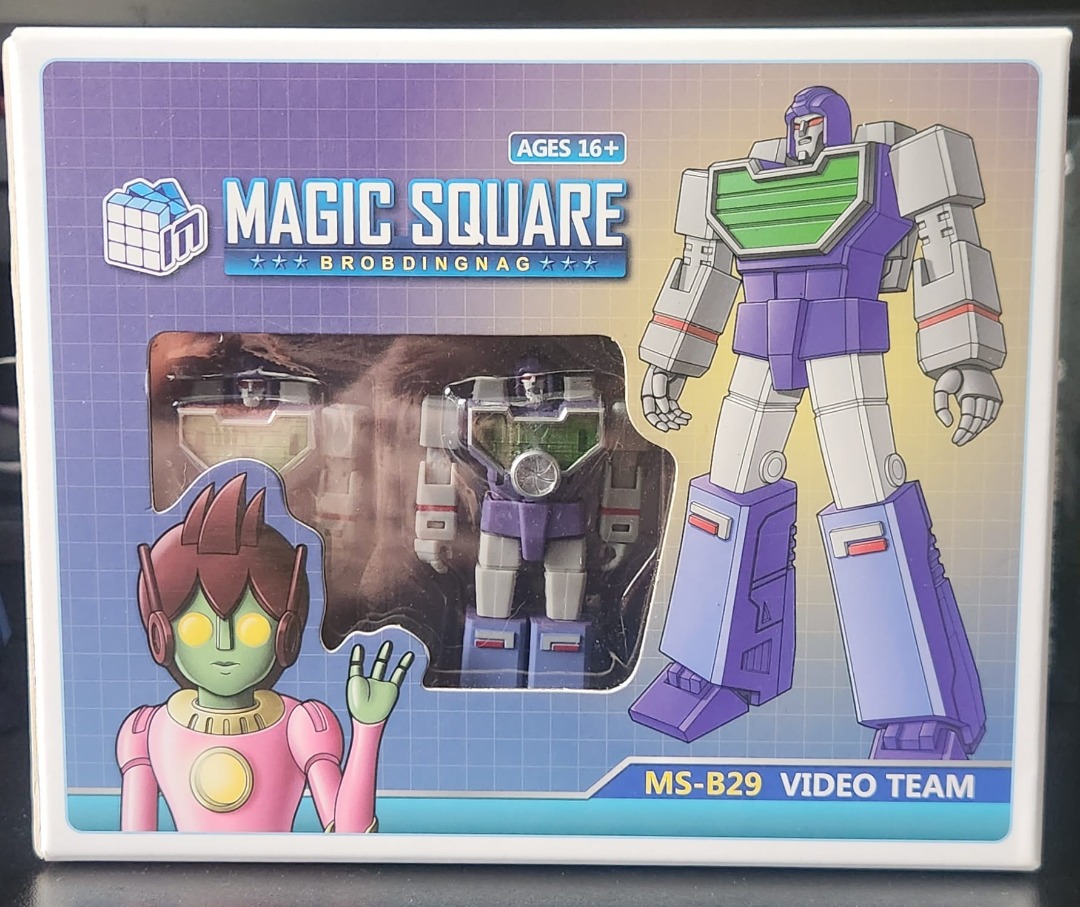 Magic Square MS-B29 Video Team (Not Transformers Legends Scale ...