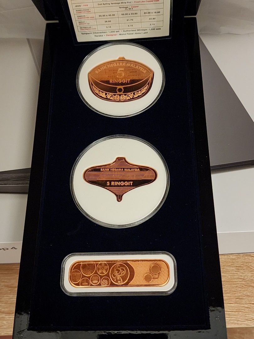 Limited Set, Rm5 Wau, Rm5 Gasing, Rm5 Congkak, Rm5 Cooper Coin Malaysia ...