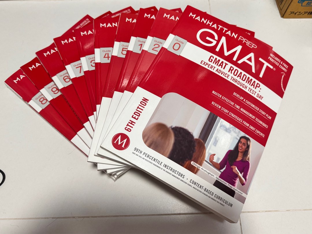 Manhattan Prep GMAT Roadmap 6th Edition, Hobbies & Toys, Books ...