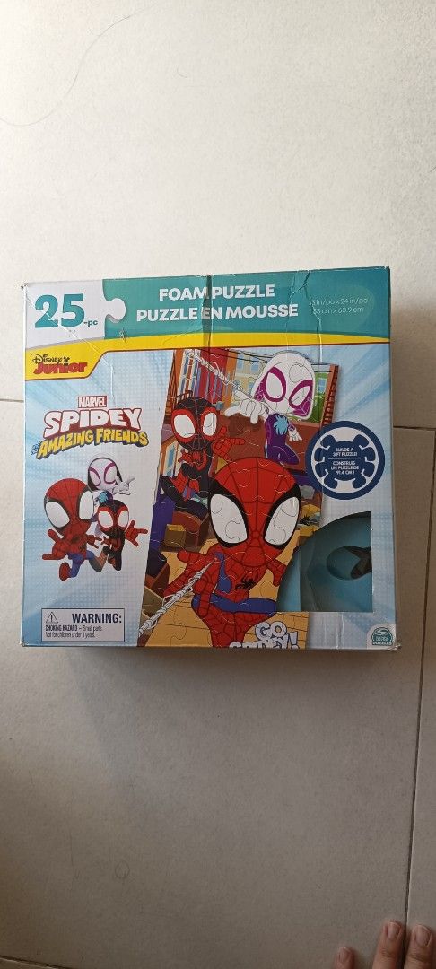 Marvel Spidey and Friends Puzzle sets, Hobbies & Toys, Toys & Games on ...