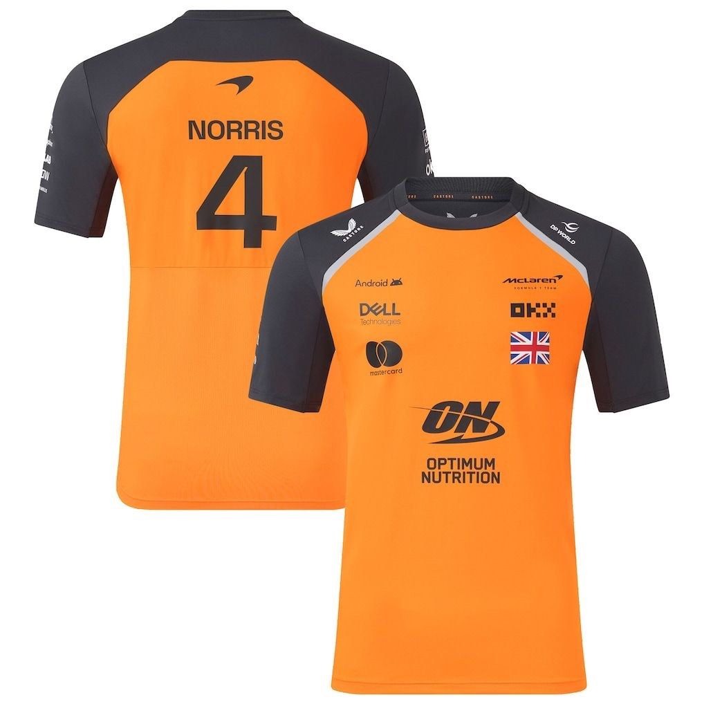 McLaren F1 Team Lando Norris #4 T-Shirt, Men's Fashion, Tops & Sets ...