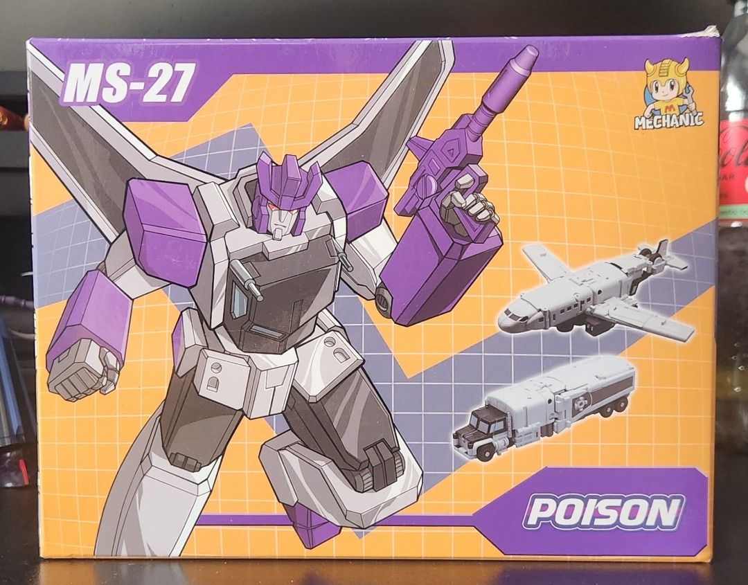 Mech Fans Toys MFT MS-27 Poison (Not Transformers Legends Scale ...