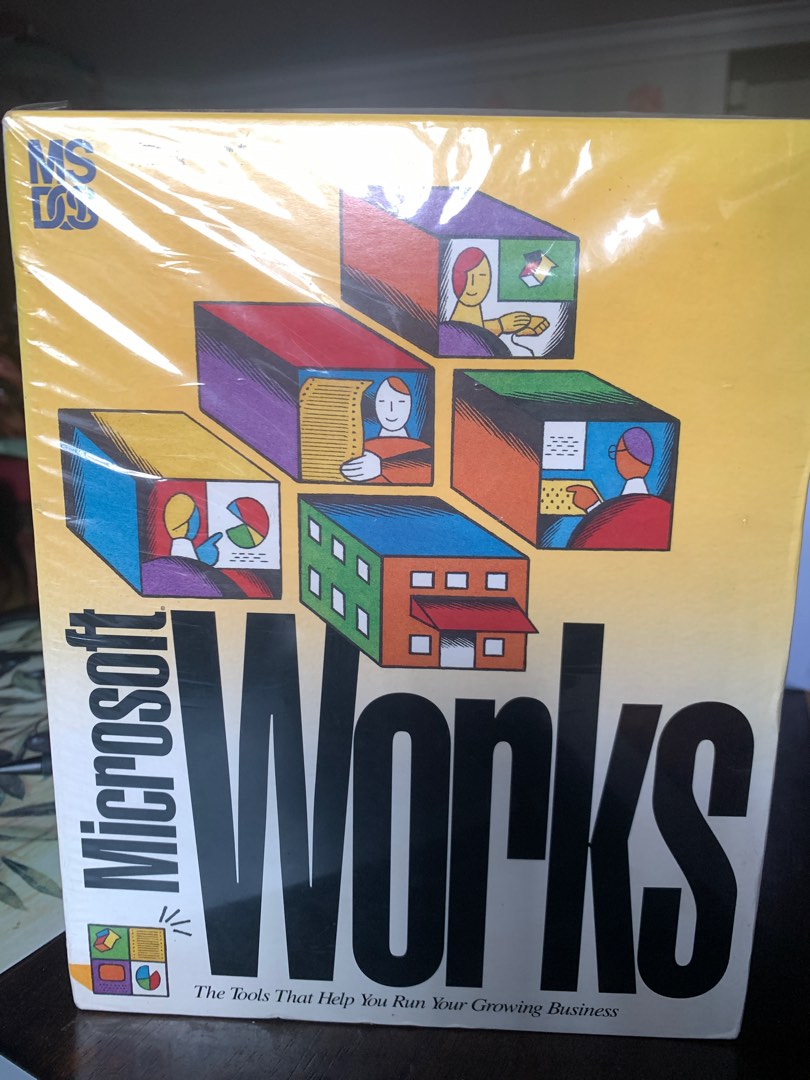 Microsoft Works 3.0 (3.5) PC NONUSA, Computers & Tech, Office ...