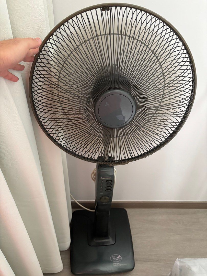 Mitsubishi Electric Standing Fan 40cm diameter, Furniture & Home Living ...