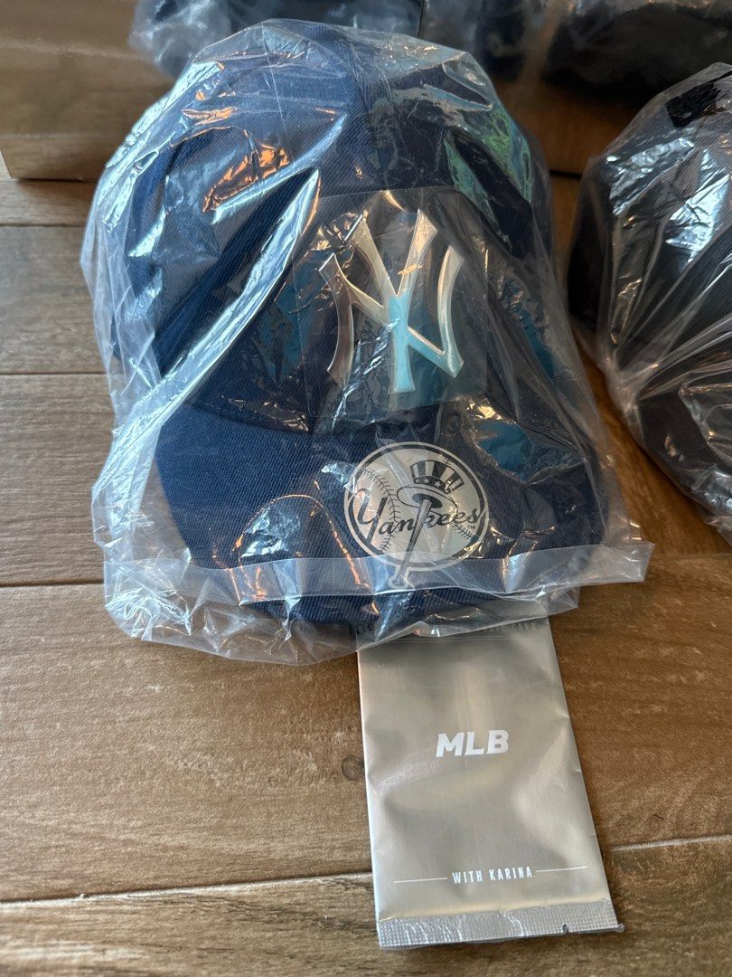MLB x Karina Yankees Dodgers Cap, Men's Fashion, Watches & Accessories ...