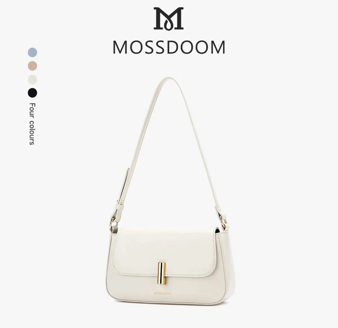 Mossdom Elegant/Classic White Kili Bag, Women's Fashion, Bags & Wallets ...