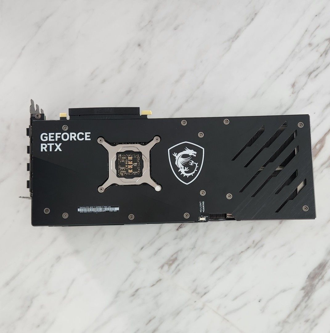 MSI RTX 4070 Ti GAMING X TRIO - 12 GB Graphics Card GPU, Computers ...