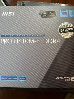 MSI PRO Series 主機板 底板, 電腦＆科技, 電腦周邊及配件, 電腦周邊產品 - Carousell