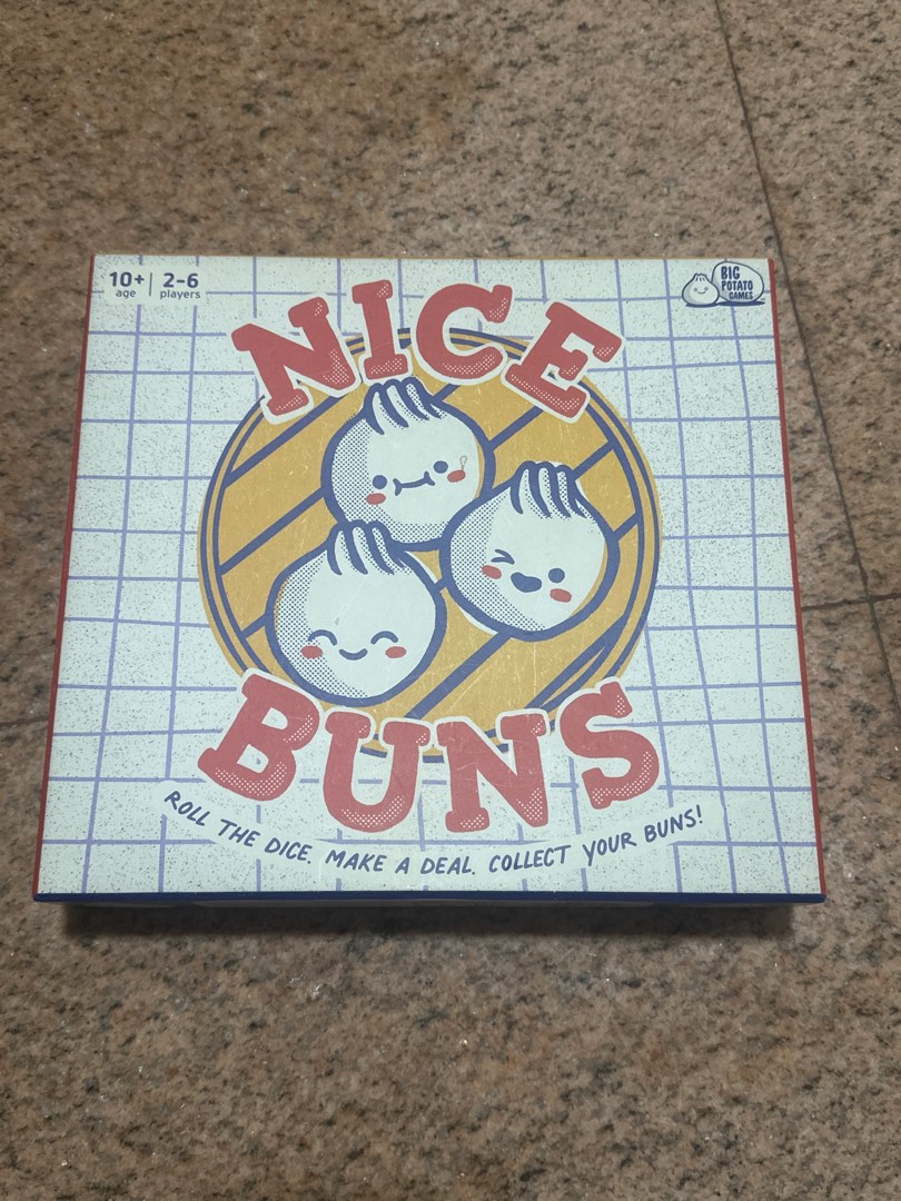 Nice Buns Board Game, Hobbies & Toys, Toys & Games on Carousell