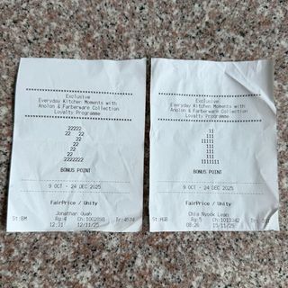 NTUC Bonus Points - 6 Points, Tickets & Vouchers, Vouchers on Carousell