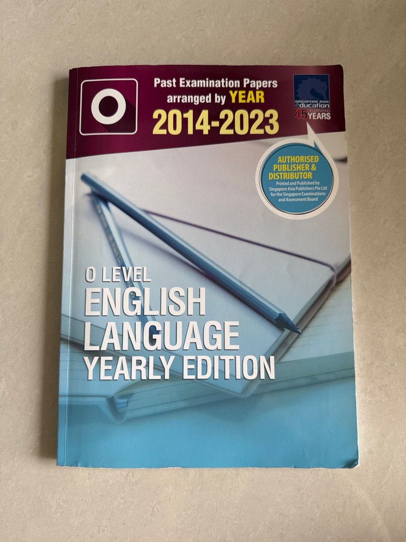 O Level English Language Yearly Edition 2014-2023, Hobbies & Toys ...