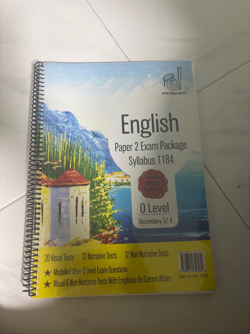 O Level English Paper 2 Exam Package, Hobbies & Toys, Books & Magazines ...