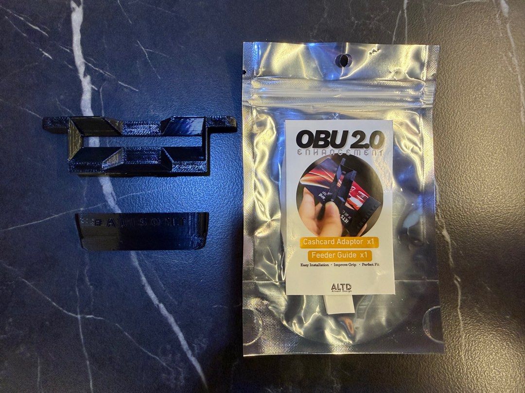 OBU 2.0 Cash Card Adapter & Feeder Guide, Car Accessories, Accessories ...