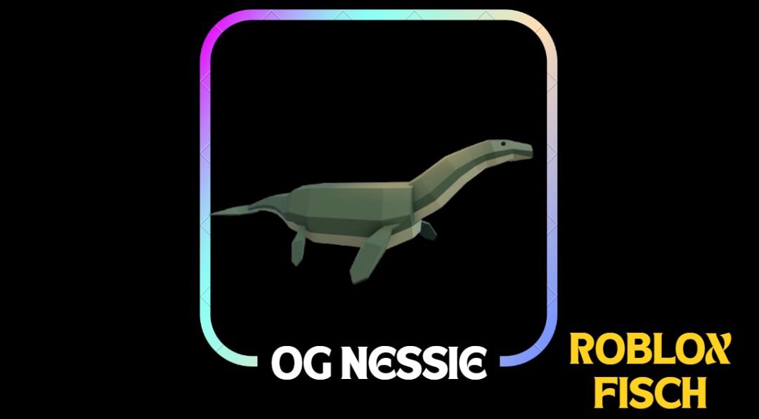 OG NESSIE (NOT SHINY/SPARKLING) | Roblox Fisch, Video Gaming, Video ...