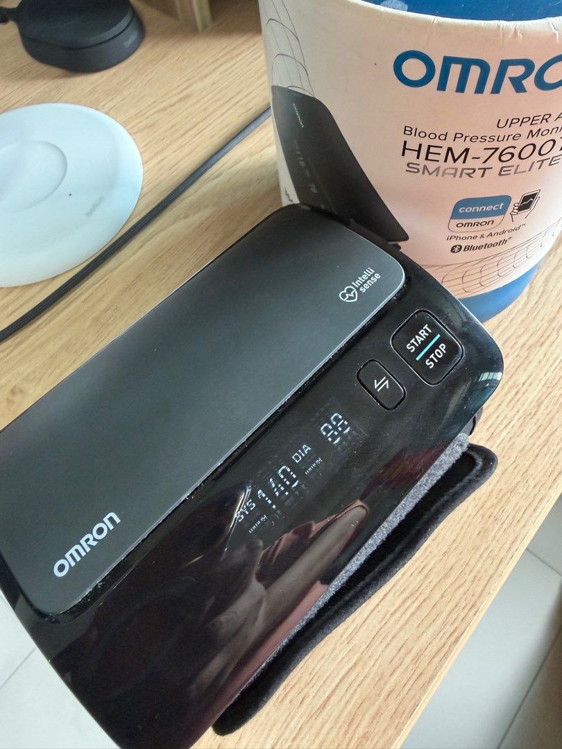 Omron HEM-7600 Blood Pressure Monitor like OSIM, Health & Nutrition ...