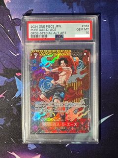 One Piece Card Game - Portgas D. Ace EB02-028, Hobbies & Toys, Toys ...