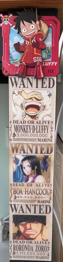 One Piece magnet - Luffy, Zoro, Boa Hancock, etc., Hobbies & Toys, Toys ...