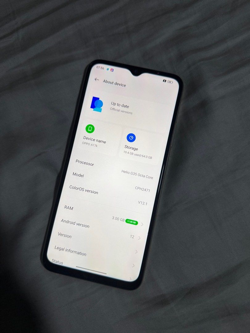 Oppo A17 Lake Blue 64GB, Mobile Phones & Gadgets, Mobile Phones ...