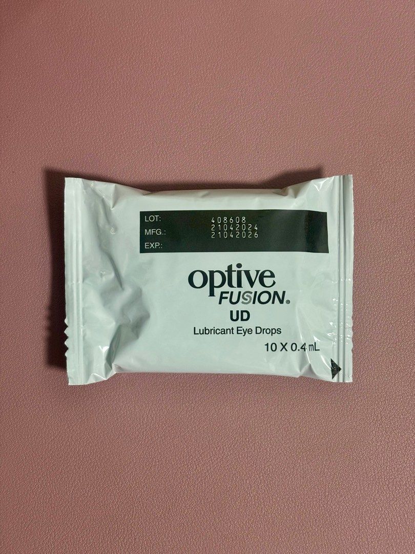 Optive Fusion Lubricant Eye Drops (Expires 21 April 2026), Beauty ...