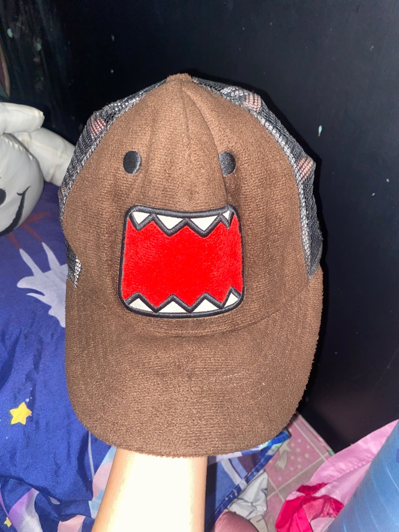 original Domo Brown Cap, Men's Fashion, Watches & Accessories, Caps ...