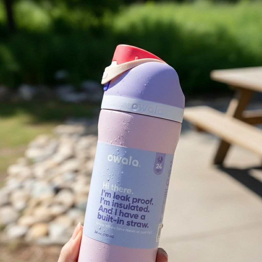 Owala FreeSip Stainless Steel Water Bottle Original 24oz/32oz/40oz ...