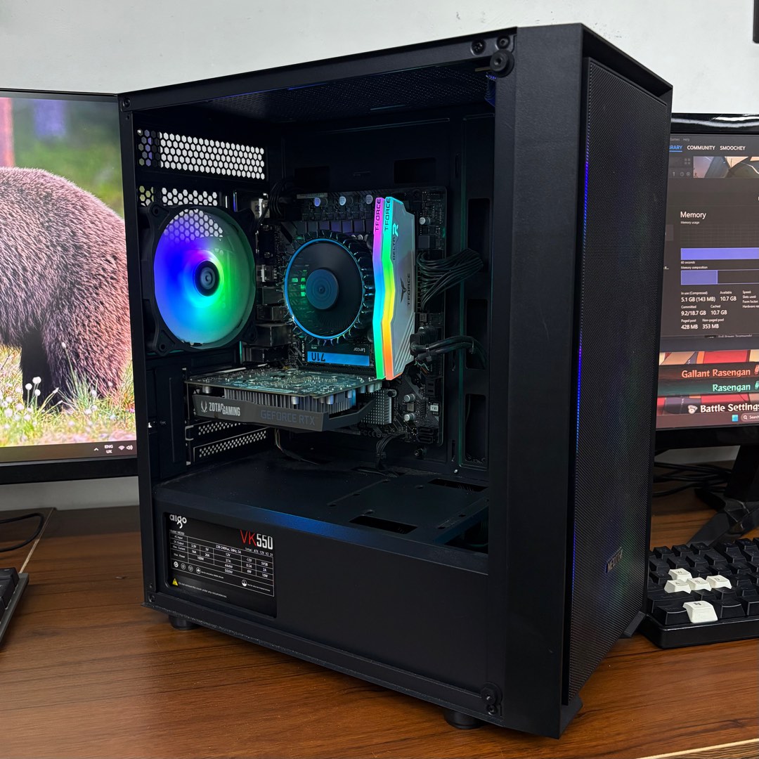 PC Gaming i5-14GEN RTX 3050, Computers & Tech, Desktops on Carousell