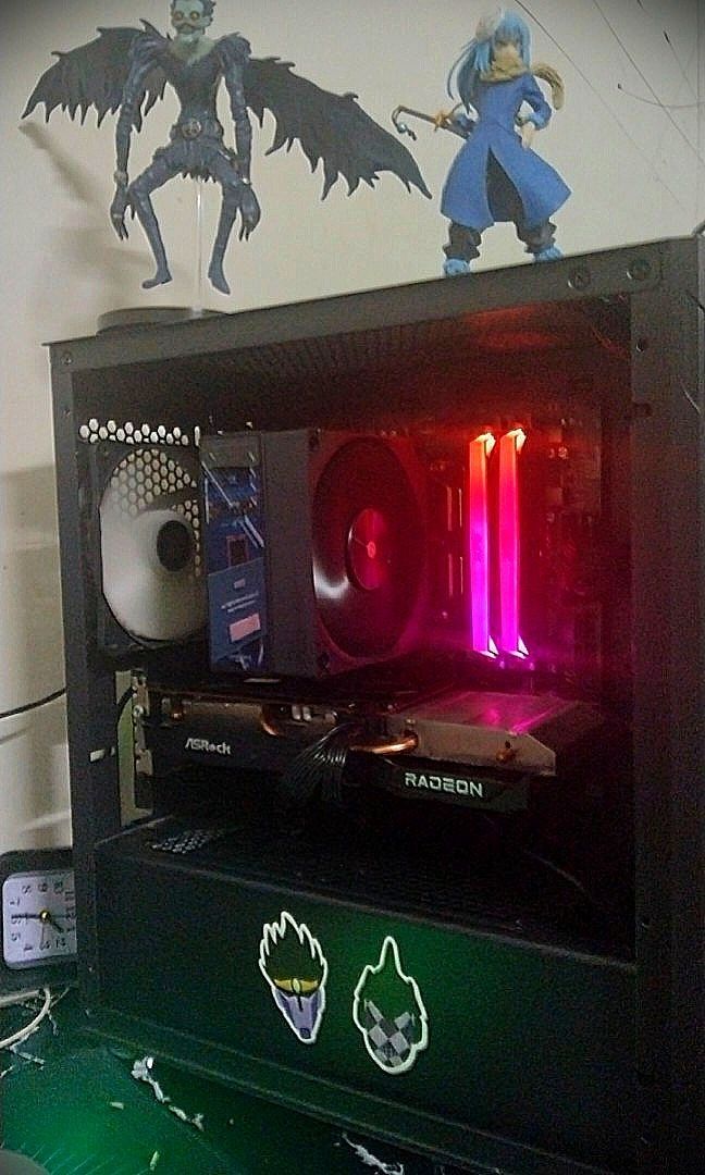 PC GAMING MONITOR rx 6600 | ryzen 5 5600 | 16gb ram, Computers & Tech ...