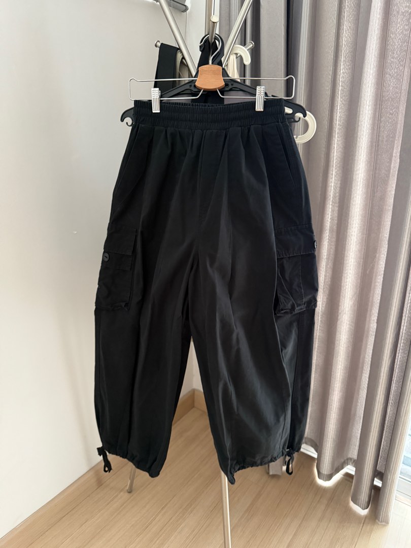 Pingo Tailors Black Cargo Pants, Men's Fashion, Bottoms, Trousers on ...