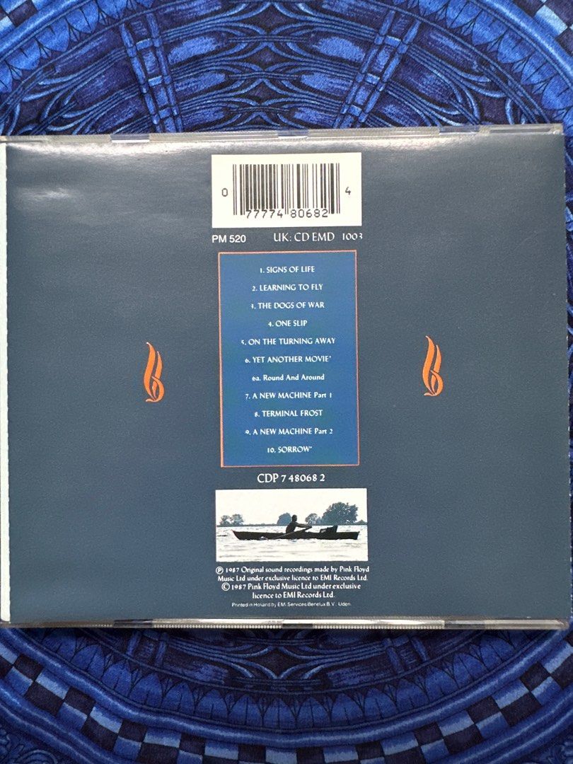 Pink Floyd - A Momentary Lapse of Reason CD, Hobbies & Toys, Music ...