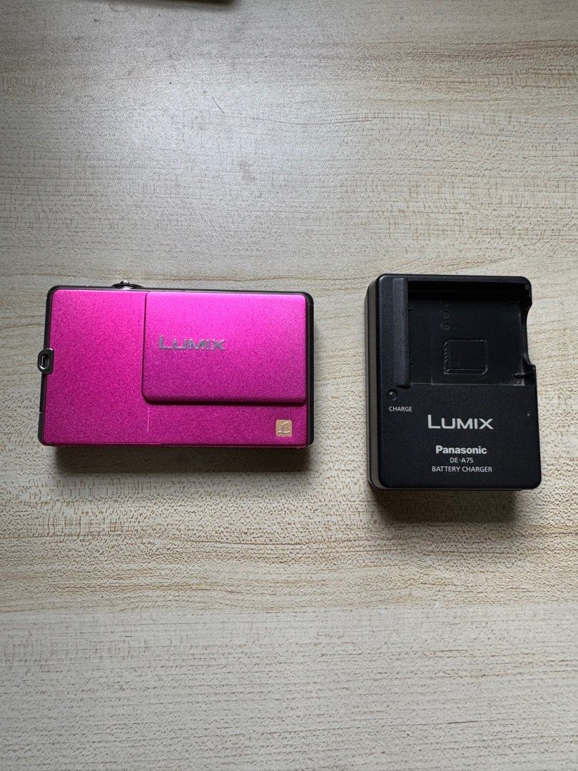 Pink Panasonic LUMIX-FP1 digicam digital camera, Photography, Cameras ...