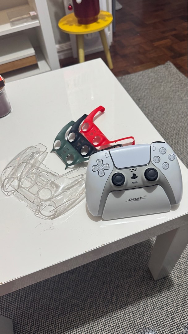 Playstation 5 DualSense PS5 Controller with Faceplates, Hard Case and ...