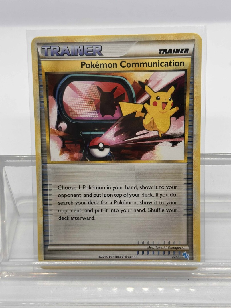 Pokemon Communication #27 Pokemon Gyarados & Raichu, Hobbies & Toys ...